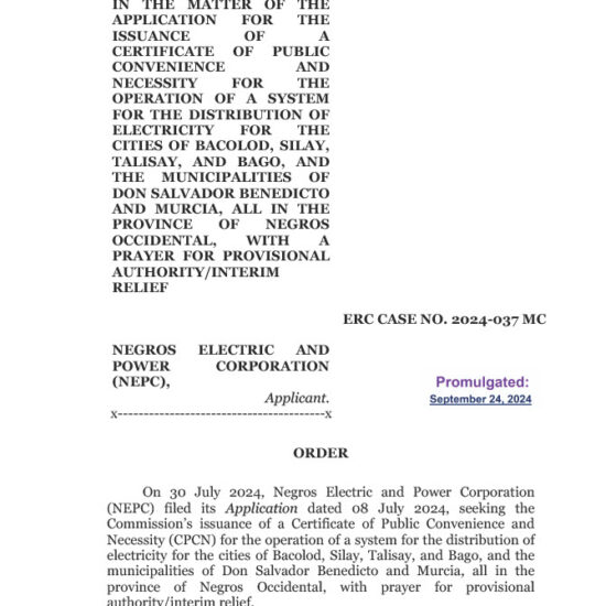 Negros Power | Service Beyond Power